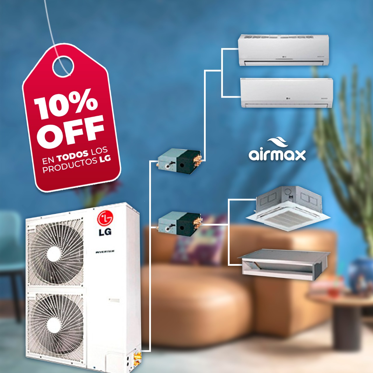 Airmax SAS - Distribuidor Mayorista en Aires Acondicionado